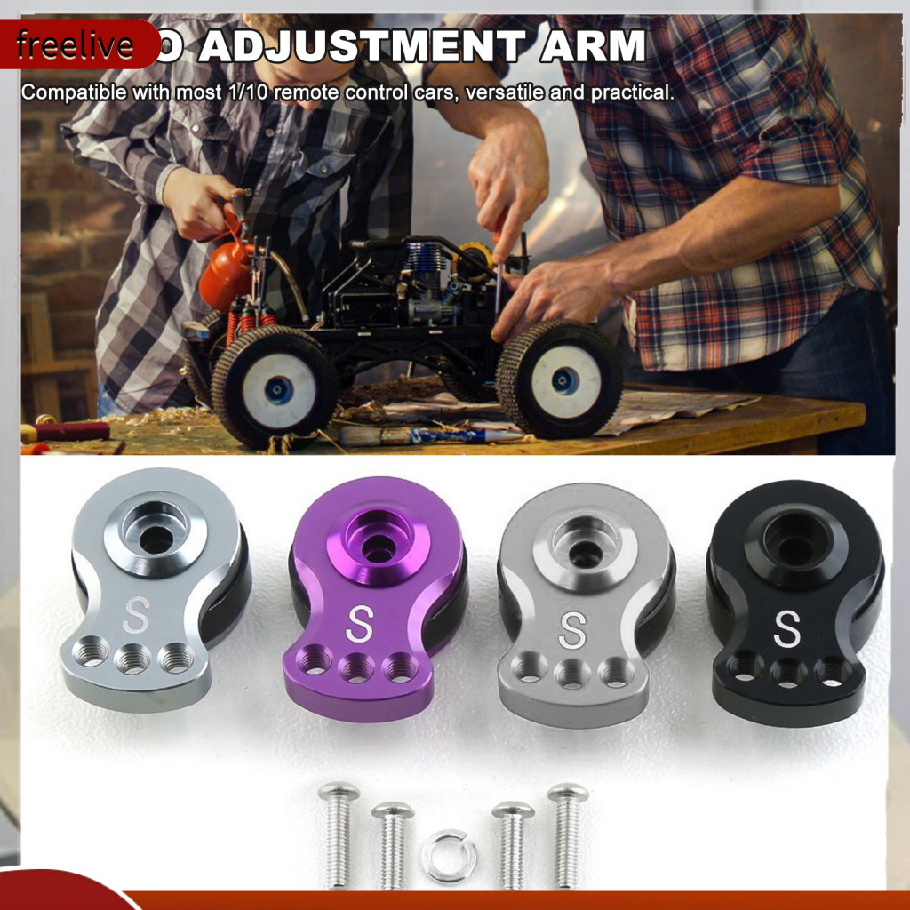 {freelive } 1/10 Rc รถ Servo Saver ความแข ็ งแรงสูง Servo Saver อลูมิเนียมปรับ Hi Torque Servo ...