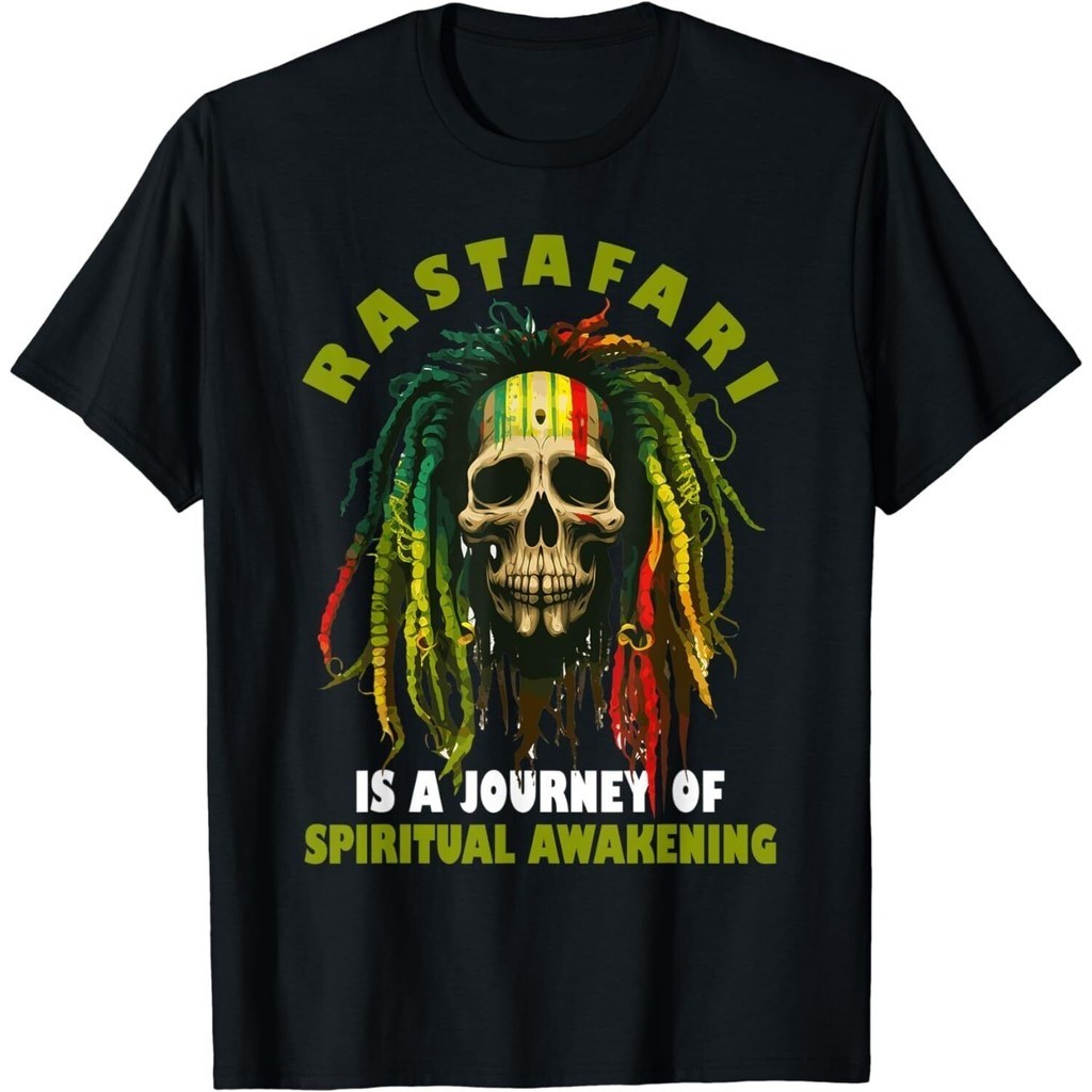 ใหม่จํากัด Rasta Skull เอธิโอเปียธง Reggae Rastafarian ของขวัญ Tee ...
