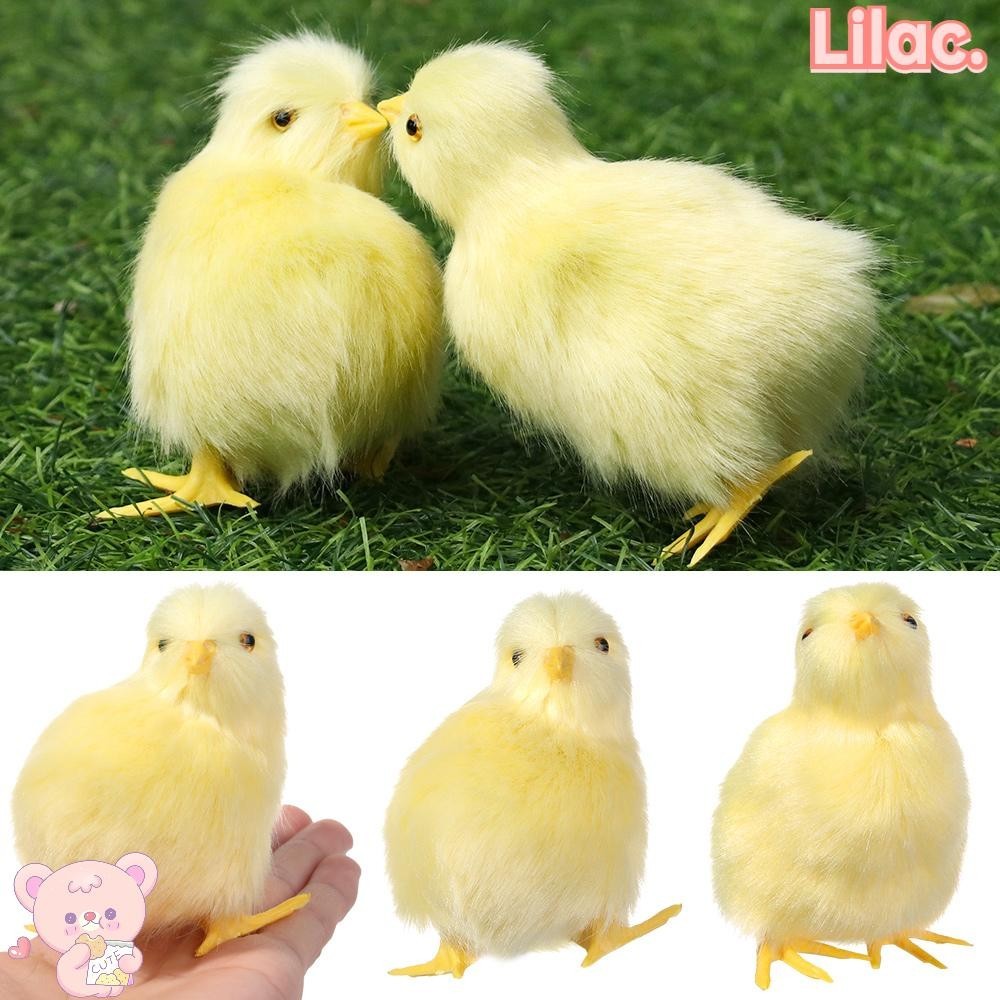 Lilac ตุ ๊ กตาอีสเตอร ์ Chick การถ ่ ายภาพ Prop ฉากตกแต ่ งบ ้ านนก ...