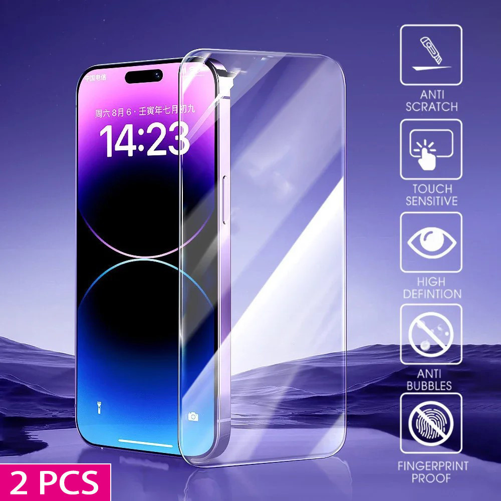 2 ชิ ้ นกระจกนิรภัยสําหรับ TCL 305 30SE 30V 30XE 20 20S 20SE 20R 20Y 20XE 20L 20L 20L + 10LITE ...