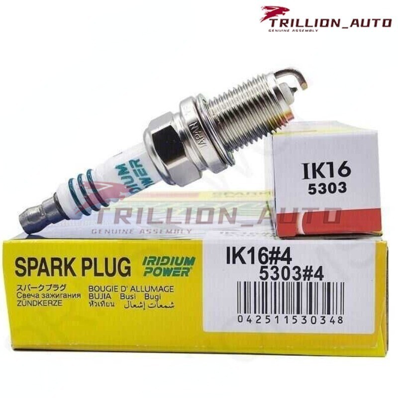 4pcs DENSO IK16 5303 IRIDIUM Spark Plug สําหรับ Toyota AVANZA Honda ...