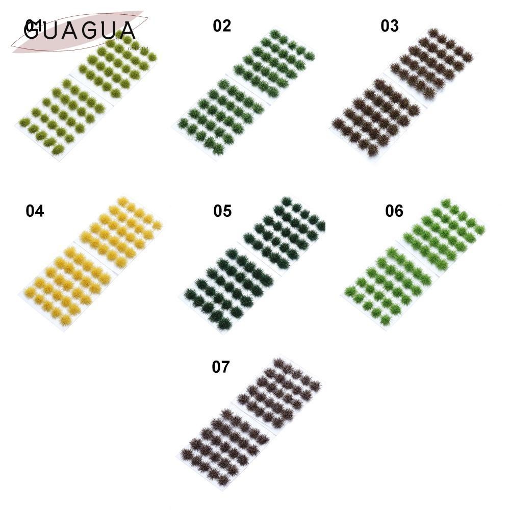 Guogua 50PCS Miniature Grass Bushes DIY วัสดุ Micro ภูมิทัศน์รถไฟ ...