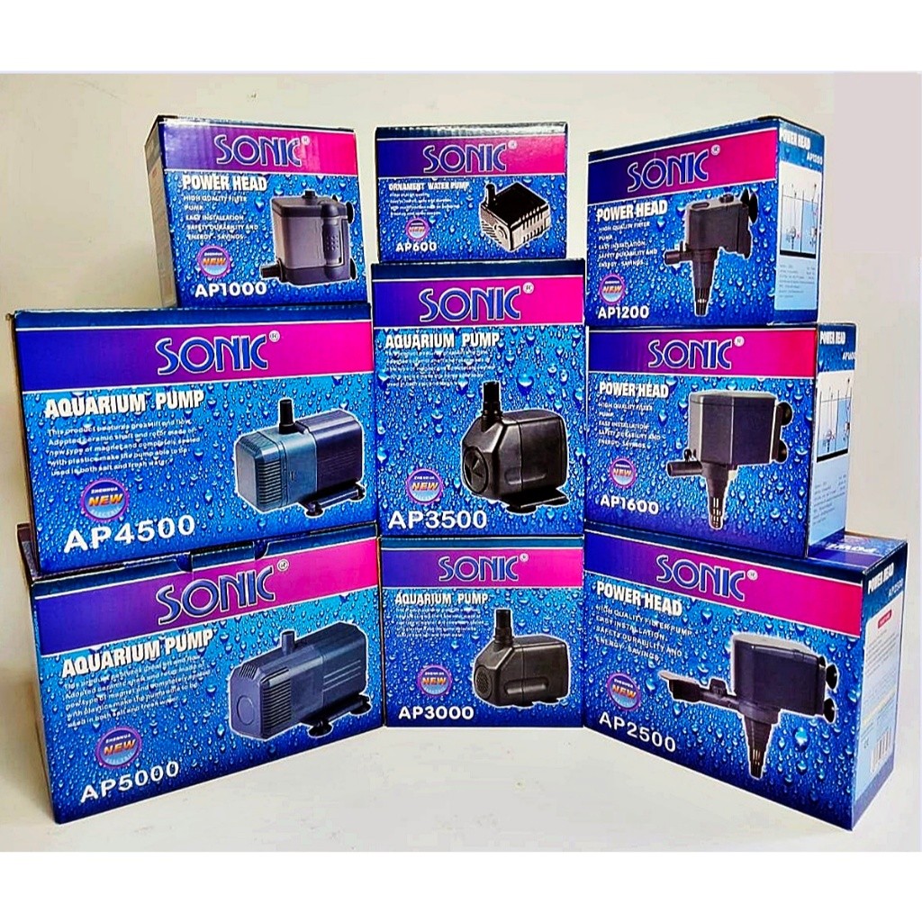 Sonic AP4500, AP5000, AP5500, AP5800 ปั้มน้ำโซนิค ปั้มน้ำตู้ปลา ปั๊ม ...