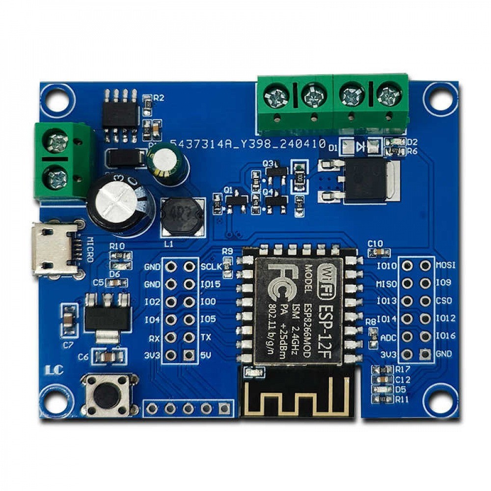 Dc5-80v ESP12F WiFi รีเลย์บอร์ด 1 ทิศทางโมดูลรีเลย์บอร์ดพัฒนา Onbaord ...