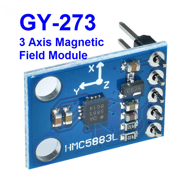 GY-273 3V-5V HMC5883L Triple Axis Compass Magnetometer Sensor Module ...