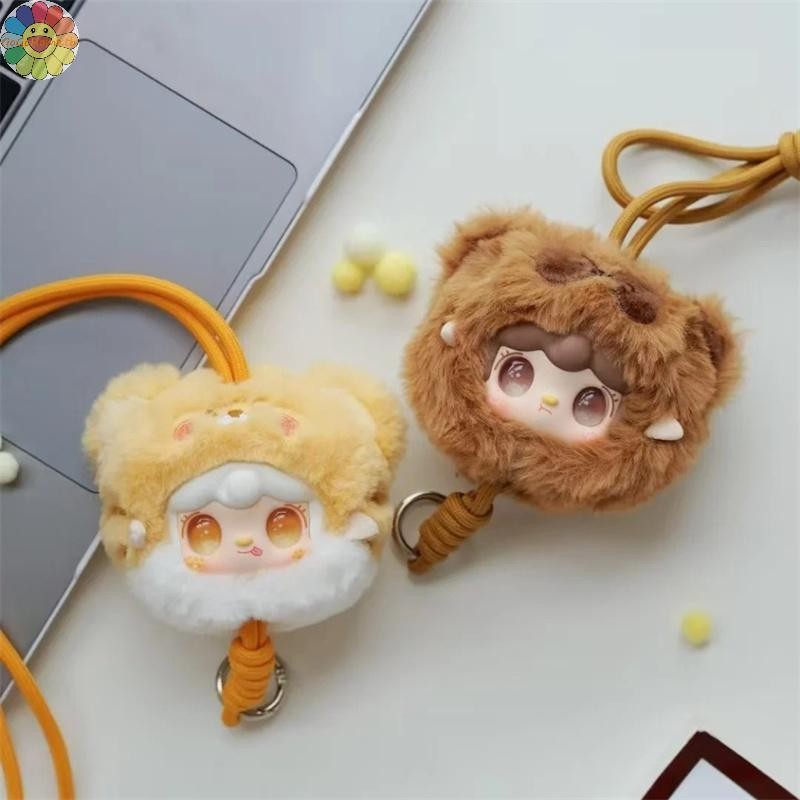 Gogo Yooki V7 Little Zoo โทรศัพท์มือถือ Lanyard Series Plush กล่องตาบอด ...