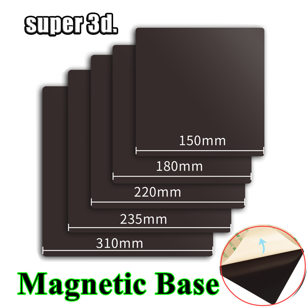 Magnetic Base 180/220/235/310/350mm Sticker With 3M Adhersive Magnetic ...