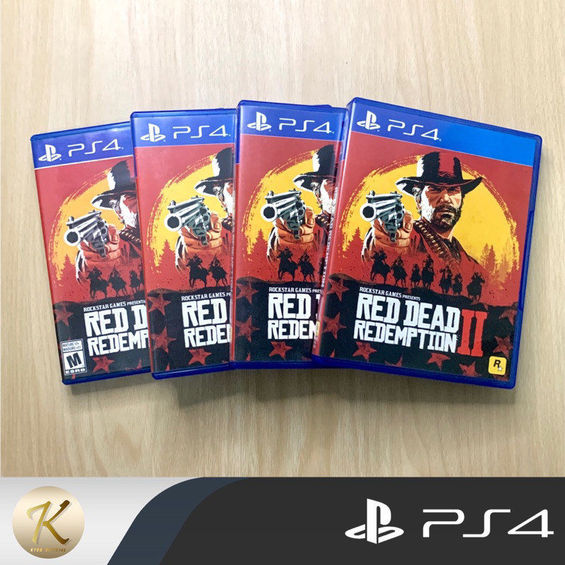 แผ่นเกมส์ PS4: Red dead redemption 2 (Sub English) (แผ่นเกมส์ มือ2 ...