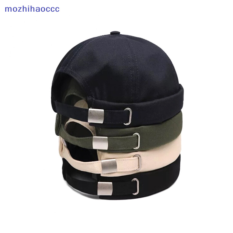 [mozh ] Vintage Brimless Cotton Baseball Snapback Caps Hip Hop Skull ...