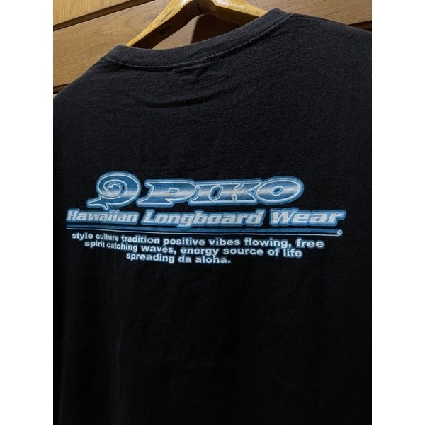 [100% Cotton] เสื้อยืดวงโลหะ เสื้อยืด VINTAGE 90s PIKO HAWAIIAN LONGBOARD WEAR | Shopee Thailand