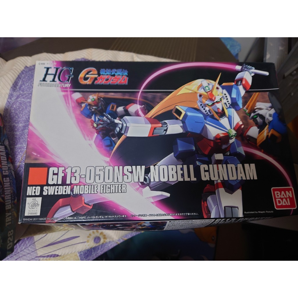 Bandai HGFC 1/144 สาวสวย Nobel Gundam Mobile Fighting Legend G | Shopee ...