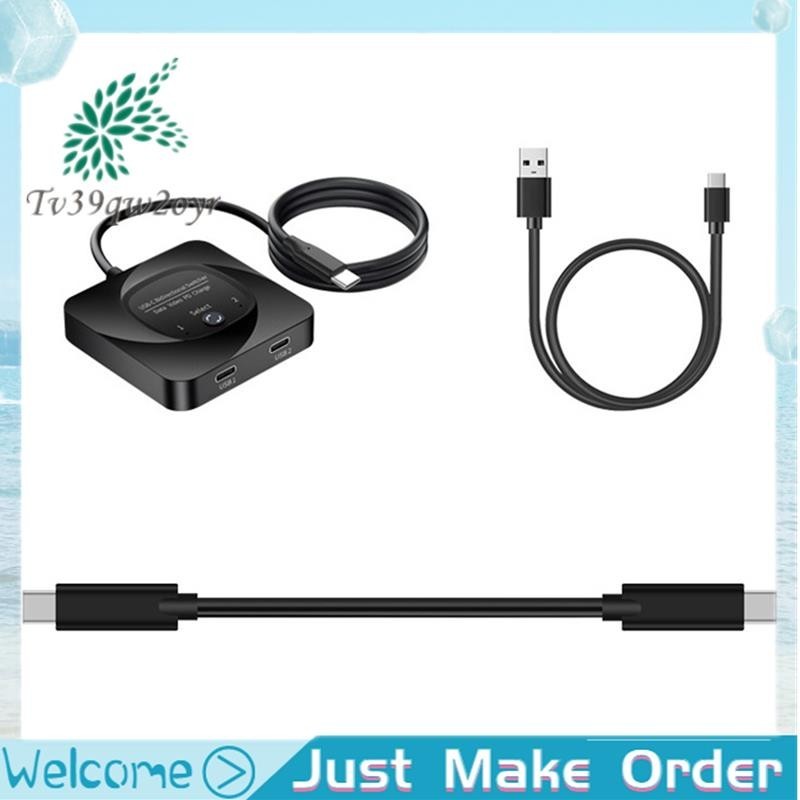 Tv39qw2oyr 】 จําหน ่ ายสวิตช ์ USB-C 2 Into One Out Converter อะไหล ่ ...