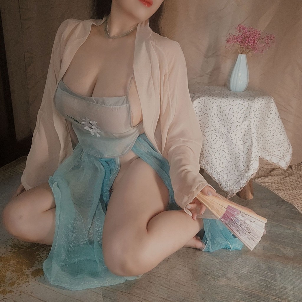 ชุดนอนสาวอวบ หลายแบบ รวมชุดคอสเพลย์ ชุดนอนไม่ได้นอน มากกว่า 100 กิโลกรัม SET0004 | Shopee Thailand