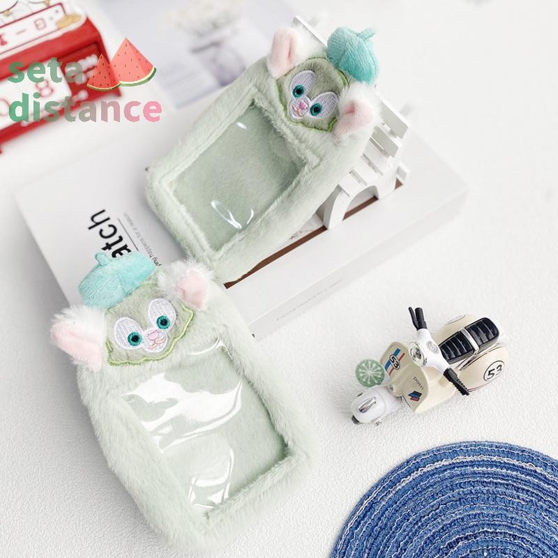 [Setad] Cute Gelatoni Plush Card Holder - กระเป๋าเคสแสดงภาพขนาด 3 นิ้ว ...