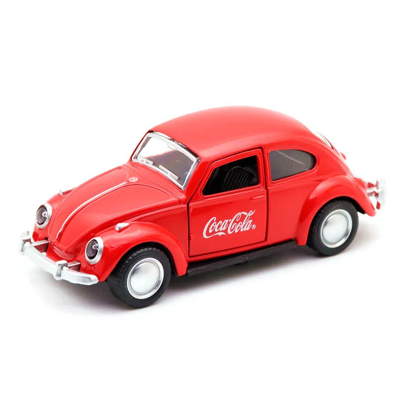 โมเดลรถ Coca-cola bug โมเดลของเล่นขนาดเล็ก โมเดลขวดโค้ก ของขวัญวันเกิด ...