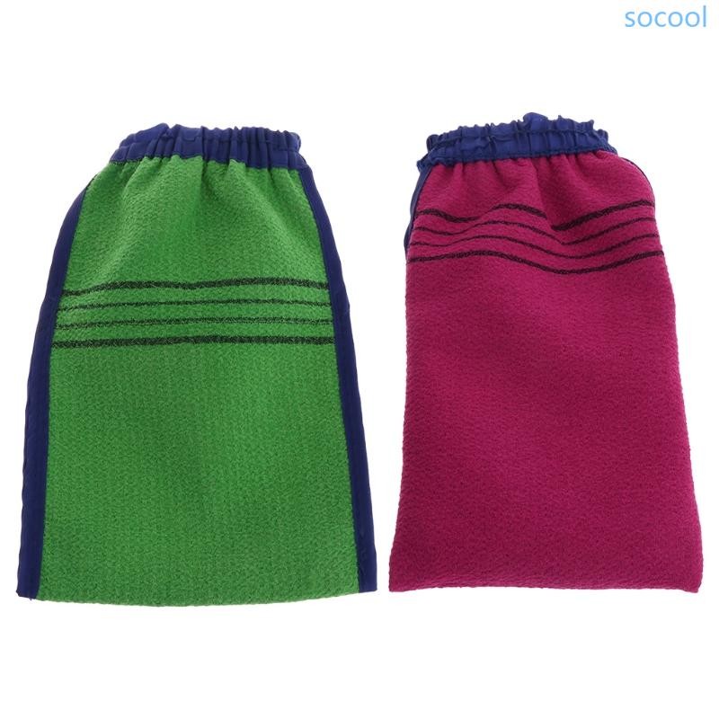 Soc* Exfoliating Tan Removal Mitt Magic Peeling Mitt สไตล์เกาหลีขัดนวม ...