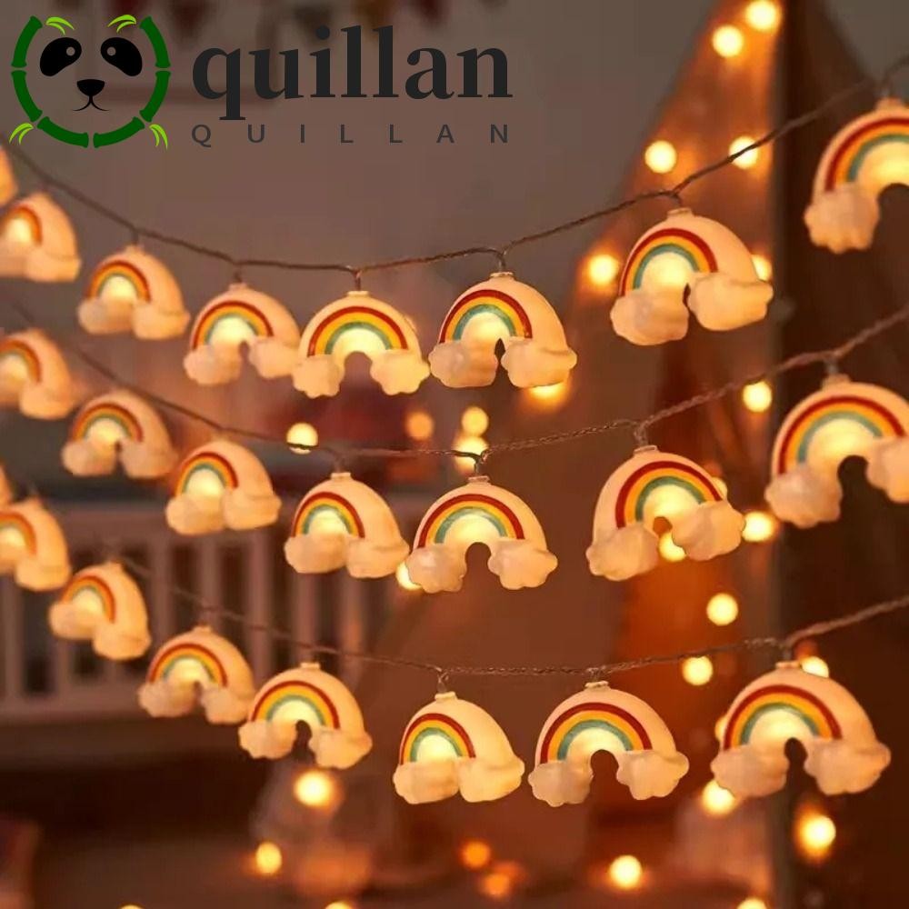 Quillan บรรยากาศ, Cloud Star Rainbow กันน้ํา LED String ไฟ Fairy, บรรยากาศตกแต่งแสง Creative ...