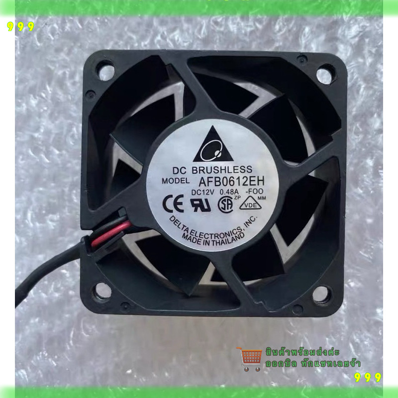 สั่งเลย! งานแท้ for delta electronics AFB0612DH 6025 6cm 60mm fan 12V 0 ...