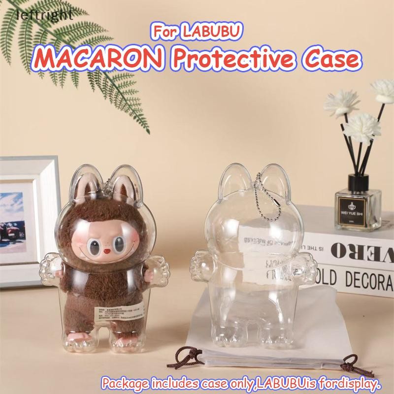 [ซ้ายขวา] Labubu MACAROON เคสใส Labubu Plastic Case Backpack Charms PH ...