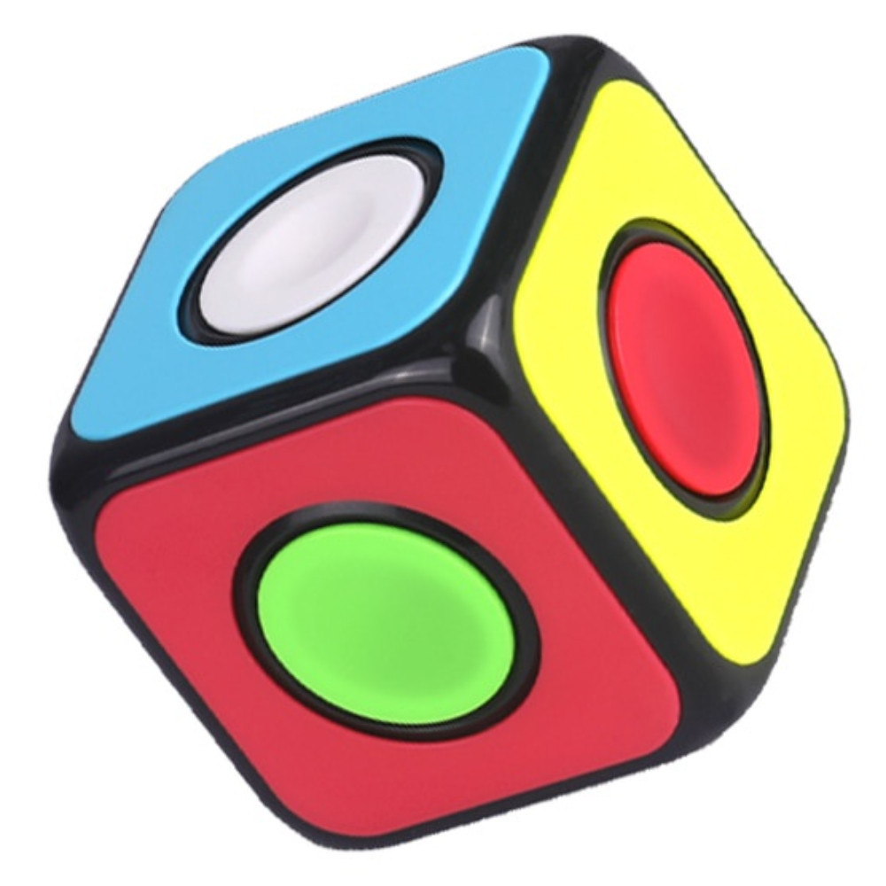 Qiyi 1x1 Magic Cube Spinner Fidget 1x1 Cube 53mm | Shopee Thailand
