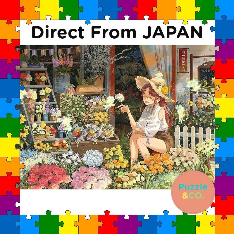 [Toron Ryukyu _Fairy Flower Shop] (38X59 ซม.) จิ๊กซอว์พลาสติก 1000 ชิ้น ...