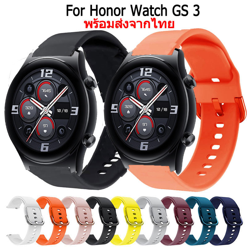 สายนาฬิกา Honor Watch GS 3 สายนาฬิกาข้อมือซิลิโคน แบบนิ่ม สําหรับ honor ...