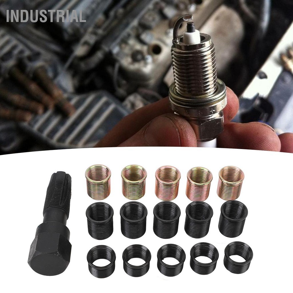 Industrial Spark Plug ซ่อมเครื่องมือเหล็กคาร์บอน M14x1.25 ความแข็งแรง ...