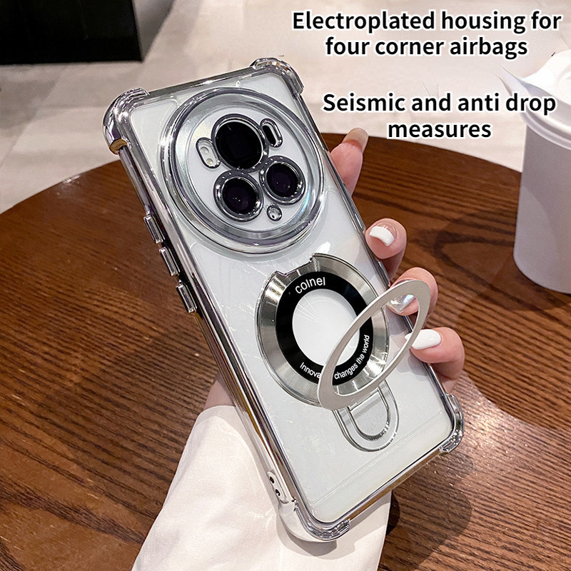 สําหรับ Honor magic 7 6 Pro 5G/magic 5/magic 4 เคสโทรศัพท์ไฟฟ้าถุงลมนิรภัยสี่มุม Shock-proof ...