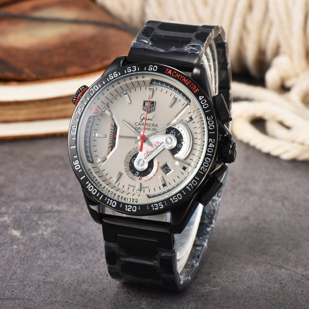 Teghaoya เทรนด์แฟชั่น Quartz Movement นาฬิกาผู้ชาย Rui Watch | Shopee ...