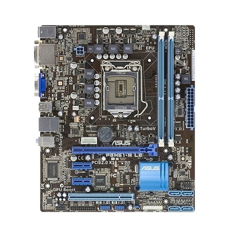 Asus Gigabyte H61 B75 Z68 P67 Z77 เมนบอร ์ ดจัดส ่ งฟรี LGA1155 Pin เม ...