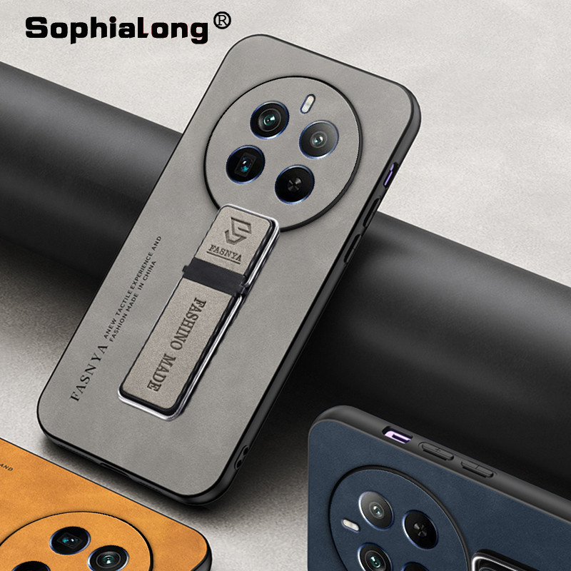 Realme 12 Pro Plus + Pro+ 12+ C65 5G 12X Narzo 70 Proปลอกหนังหรูหราพีซี ...