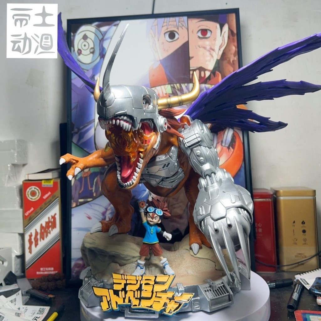 Digimon Mechanical Tyrannosaurus Beast รูปปั้น Motherland Edition Yagu ...