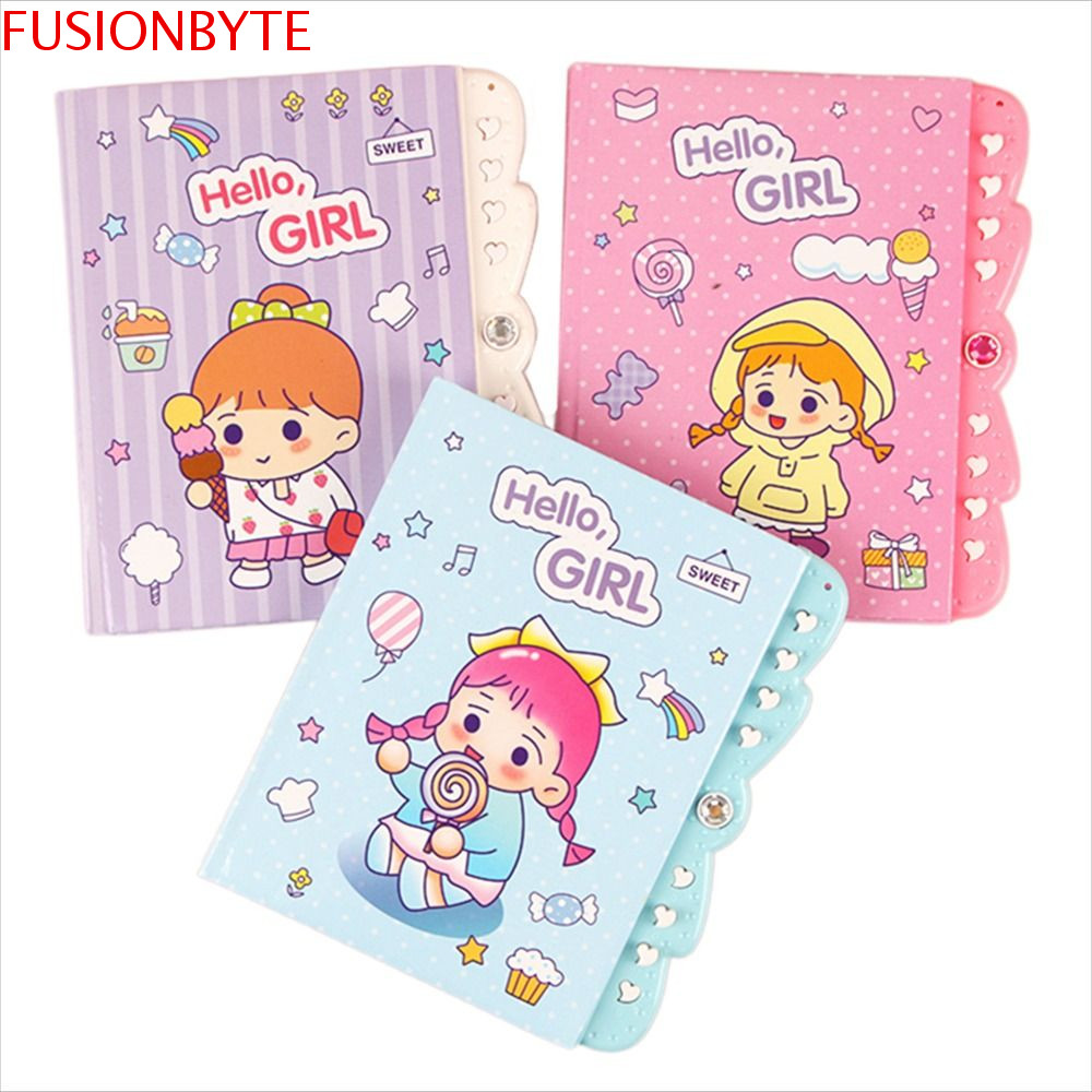 Fusionbyte รหัสผ่านโน้ตบุ๊คสร้างสรรค์เครื่องเขียนของขวัญเด็กอุปกรณ์การเรียน Kawaii แผ่นจดบันทึก ...