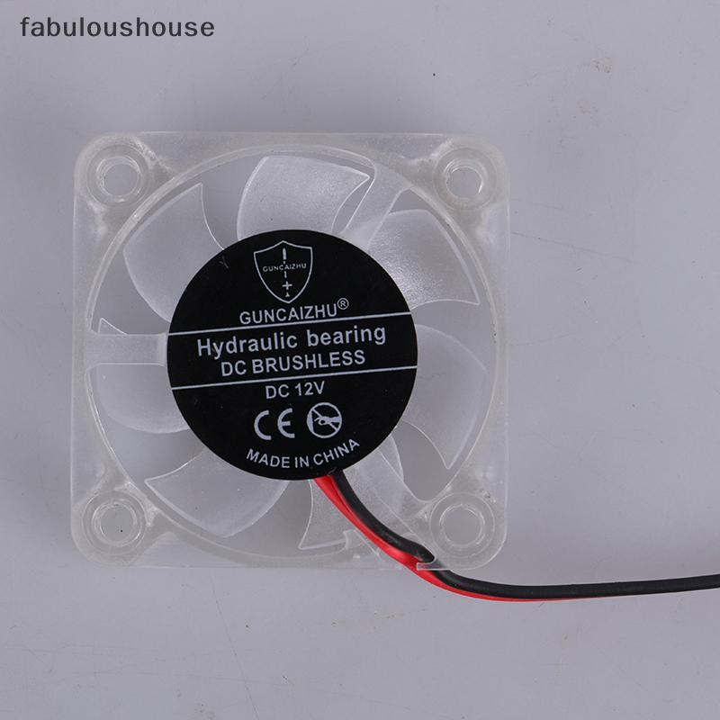 Flth 4010 DC 5v 12v 24v พัดลมระบายความร้อน LED Iight Emitting แบริ่งไฮด ...