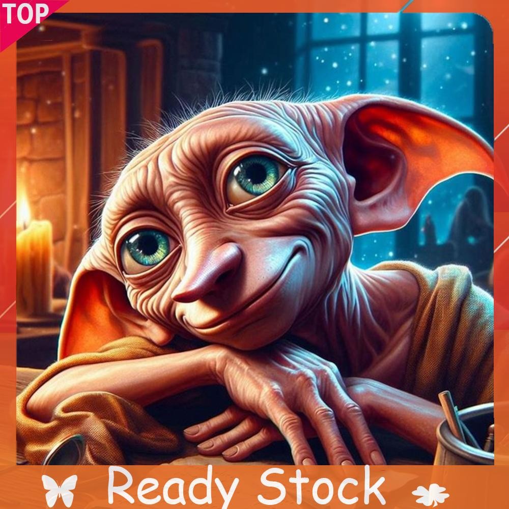 5d DIY เต็มรอบเจาะเพชรภาพวาด Dobby ชุดตกแต่งบ้าน Art Craft 40x40 ซม. ...