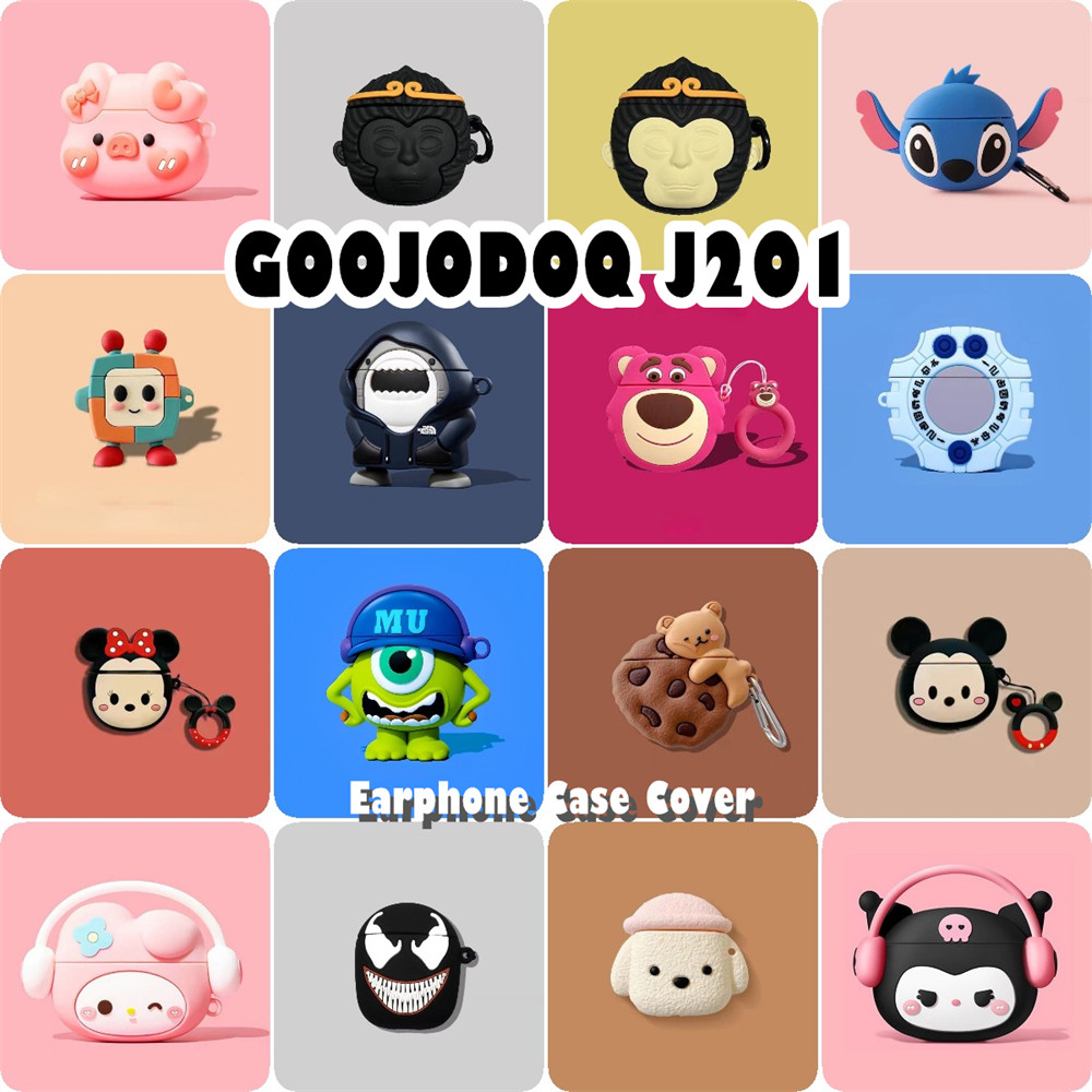 READY STOCK!นําไปใช้กับ GOOJODOQ J201 เคส Case เคสหูฟัง การ์ตูนตลก ...