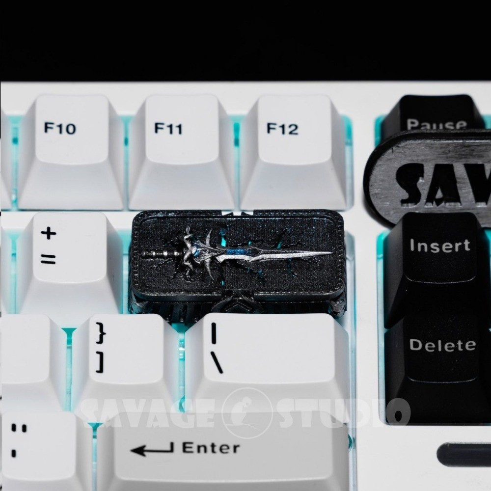 Frostmourne Keycap Cool MX Switch Mechanical BACKSPACE DIY ส่วนบุคคล ...