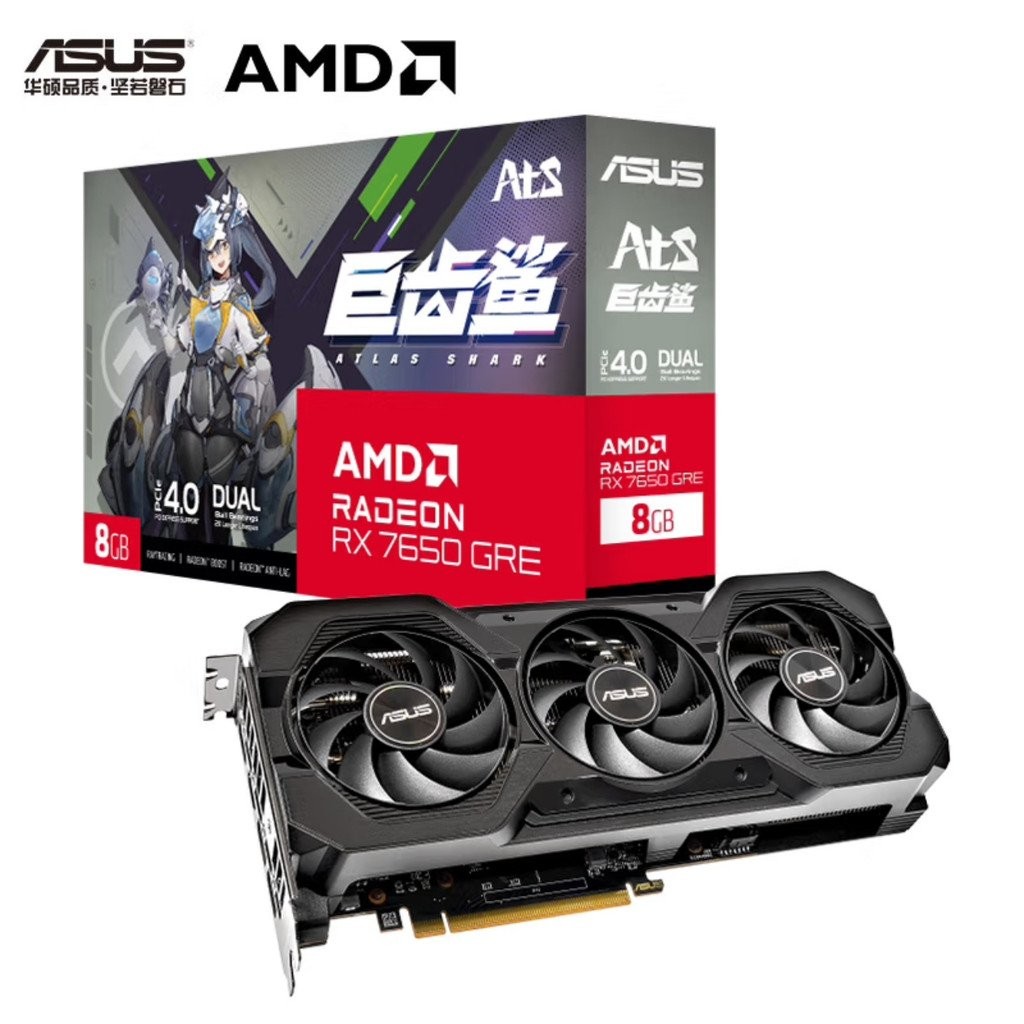 ใหม่ ATS rx7650gre 10g AMD rx7650gre Megalodon กราฟิกสำหรับเล่นเกม | Shopee Thailand