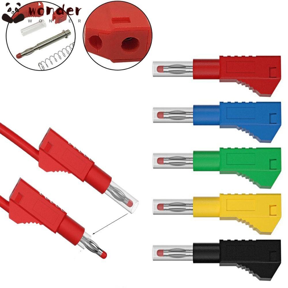 Wonder Banana Socket Connector เครื่องมือไฟฟ้า Stackable Banana Plug ...