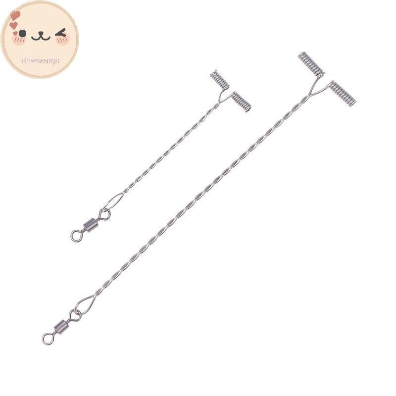 Chee 100PCS Balance Hook แขนติดตามตะกั่วแขนตัวเชื่อมต่อหมุนตกปลา Rigs T ...