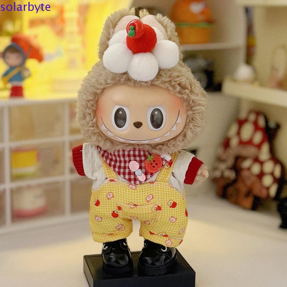 Solarbyte 1 ชุด Labubu ตุ๊กตาเสื้อผ้าชุด, การ์ตูนเปลี่ยน Labubu ตุ๊กตาชุด, Trim แฟชั่นสายคล้อง ...