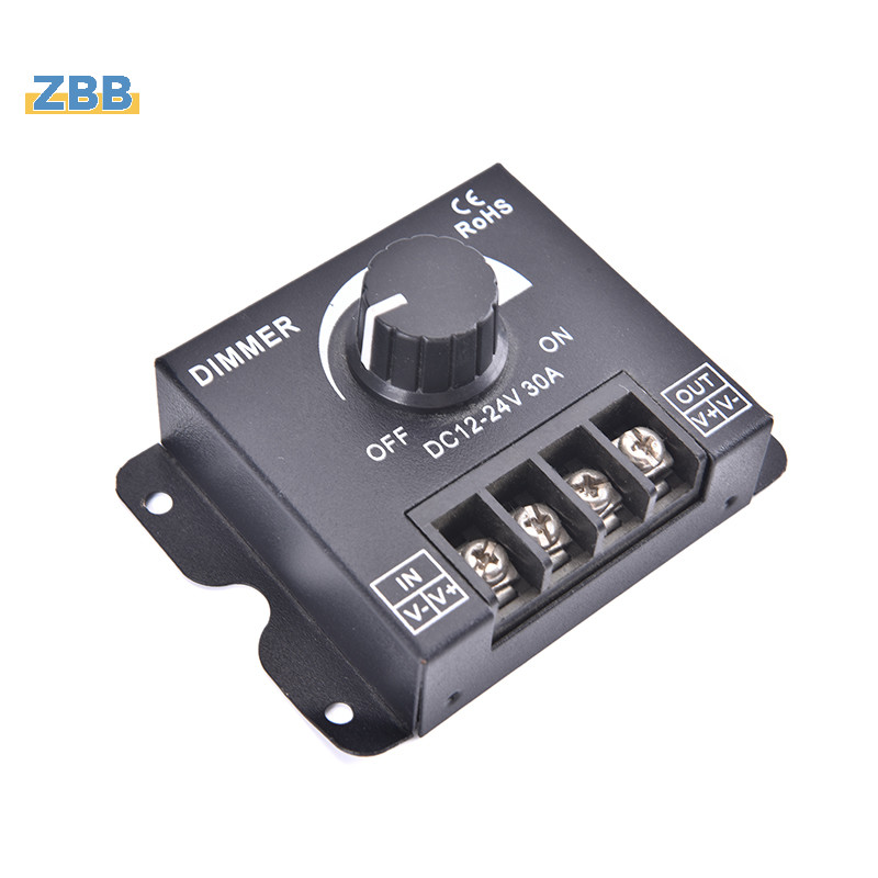 Zbb > DC 12V 24V LED Dimmer Switch 30A 360W ตัวควบคุมแรงดันไฟฟ ้ าปรับ ...