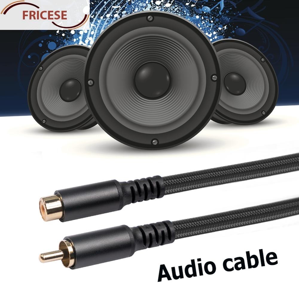 1.8/3/6m RCA Male to Female Audio Video Extension Cable Adapter ...