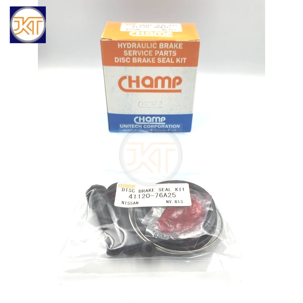 ส่งไว ชุดซ่อมดิสเบรค หน้า NISSAN NV B13 ยี่ห้อ CHAMP ของแท้ 100% ...