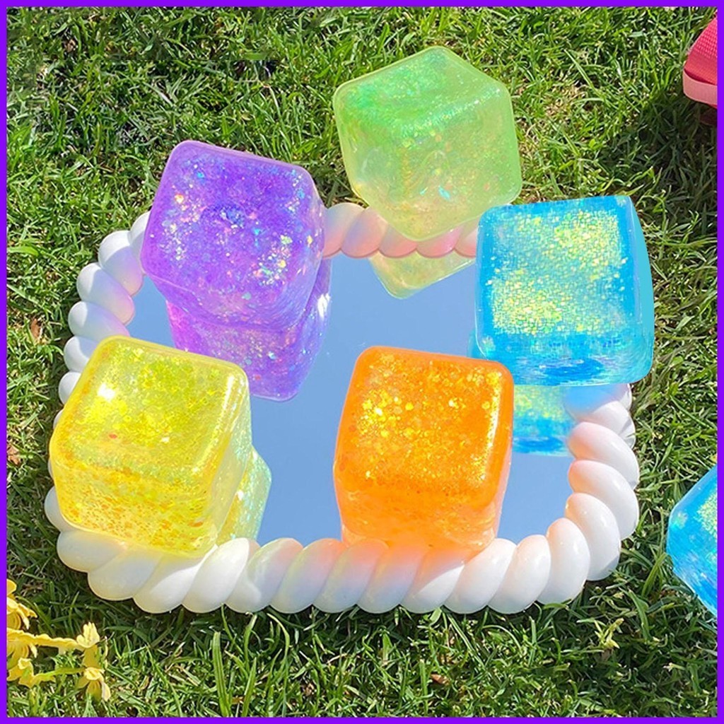 ความเครียด Ice Cube Balls ดึงและยืด Sensory Ice Cube Ice Cube ความ ...