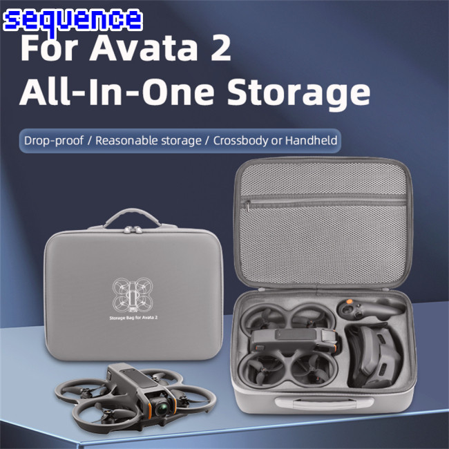 Seq Drone Storage Case With Handle Shoulder Strap Goggle Cover/Remote ...