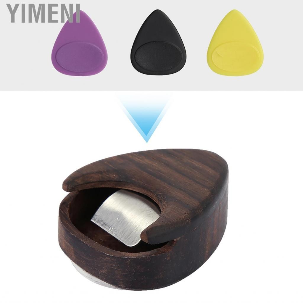 Yimeni พรีเมี่ยม Rose ไม้กีตาร์เลือกกล่องรูปหัวใจวางสำหรับขาตั้ง BX5 | Shopee Thailand