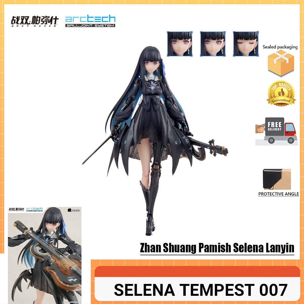 Apex ARCTECH SELENA TEMPEST 007 Zhanshuang Pamesh SELENA Lanyin Ver.1/8 Scale Hands-on | Shopee ...