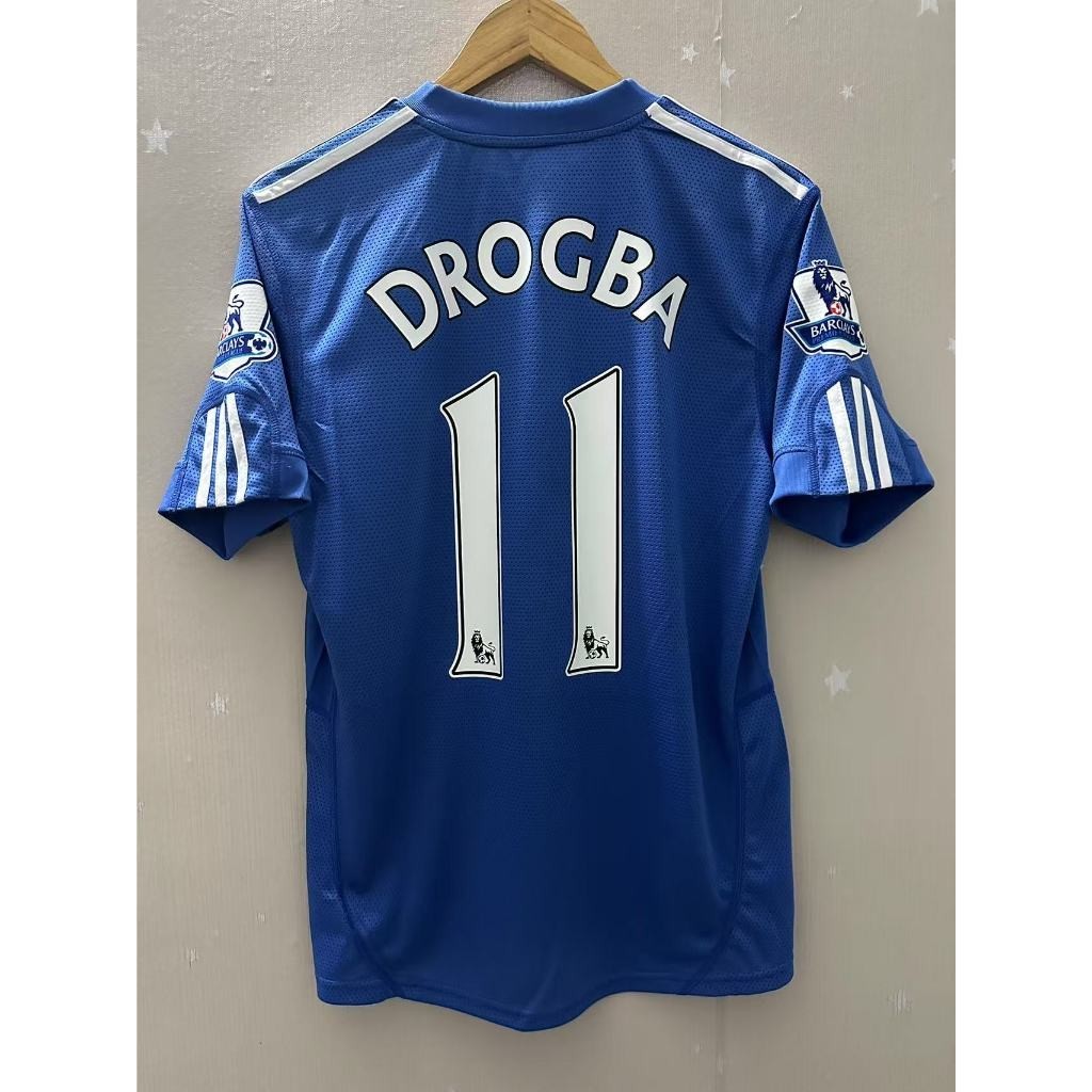 รูปแบบใหม่09-10 Che Home DROGBA BALLACK LAMPARD คุณภาพสูง Retro ...