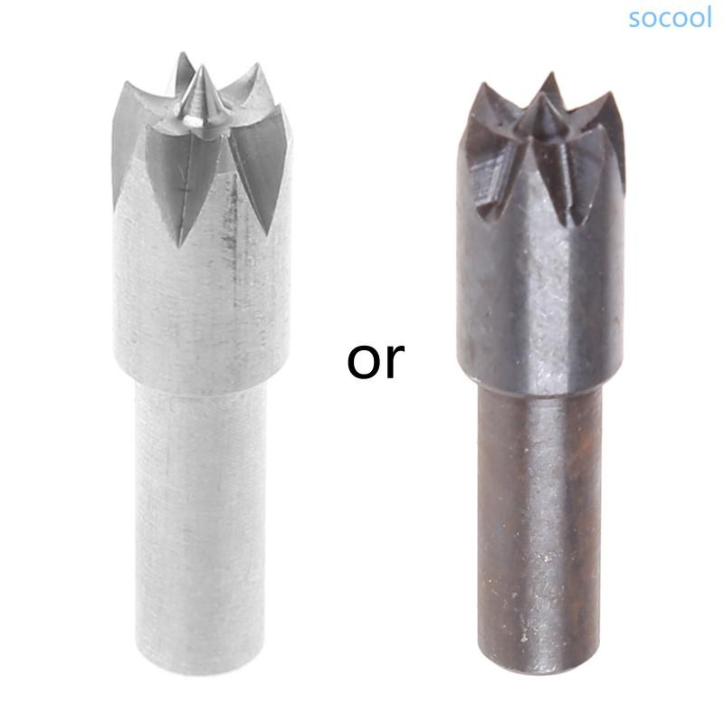 Soc * 6 มม.ดอกพลัม Thimble เจาะบิตสําหรับเครื่องกลึงขนาดเล็ก DIY งานไม้ ...